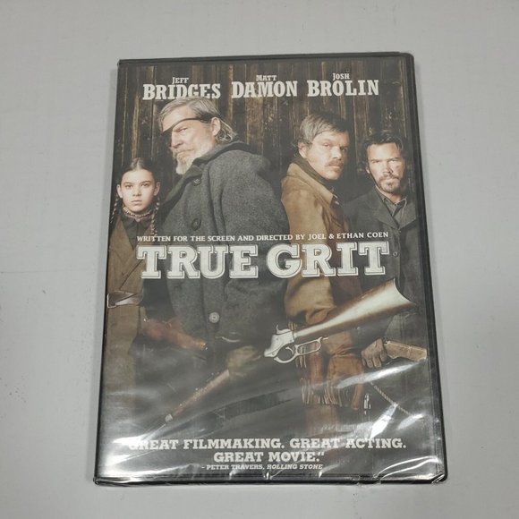 Media | True Grit Dvd 210 Matt Damon Jeff Bridges Josh Brolin Western | Poshmark
